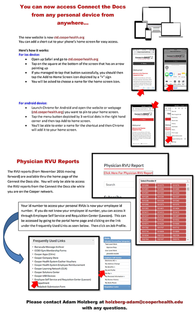 You Can Now Access Connect the Docs From Any Personal Device From ...