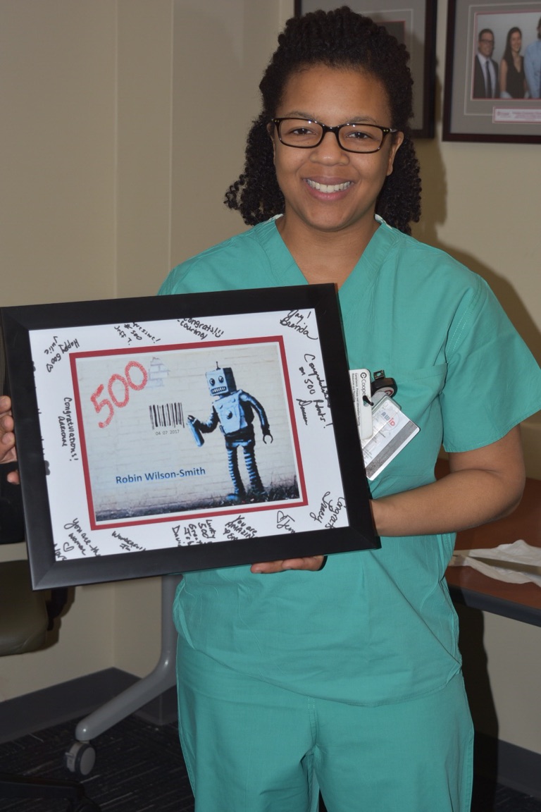 Celebrating Dr. Robin Wilson-Smith's 500th Surgery Using the da Vinci ...