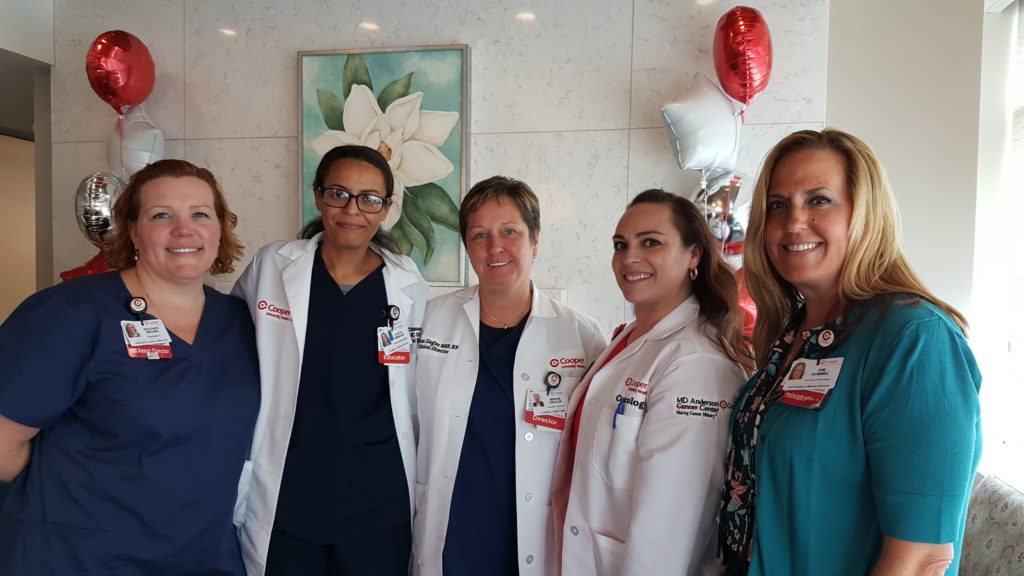 MD Anderson Cancer Center at Cooper Inpatient Oncology Unit Celebrates ...