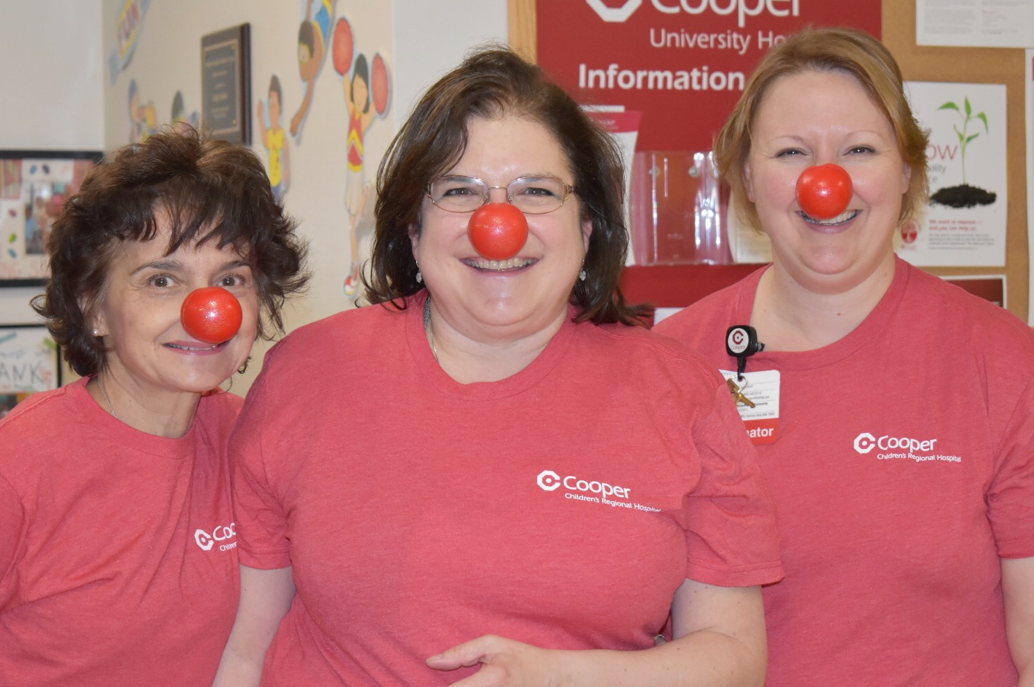 Celebrating National Red Nose Day at the Children's Regional Hospital ...