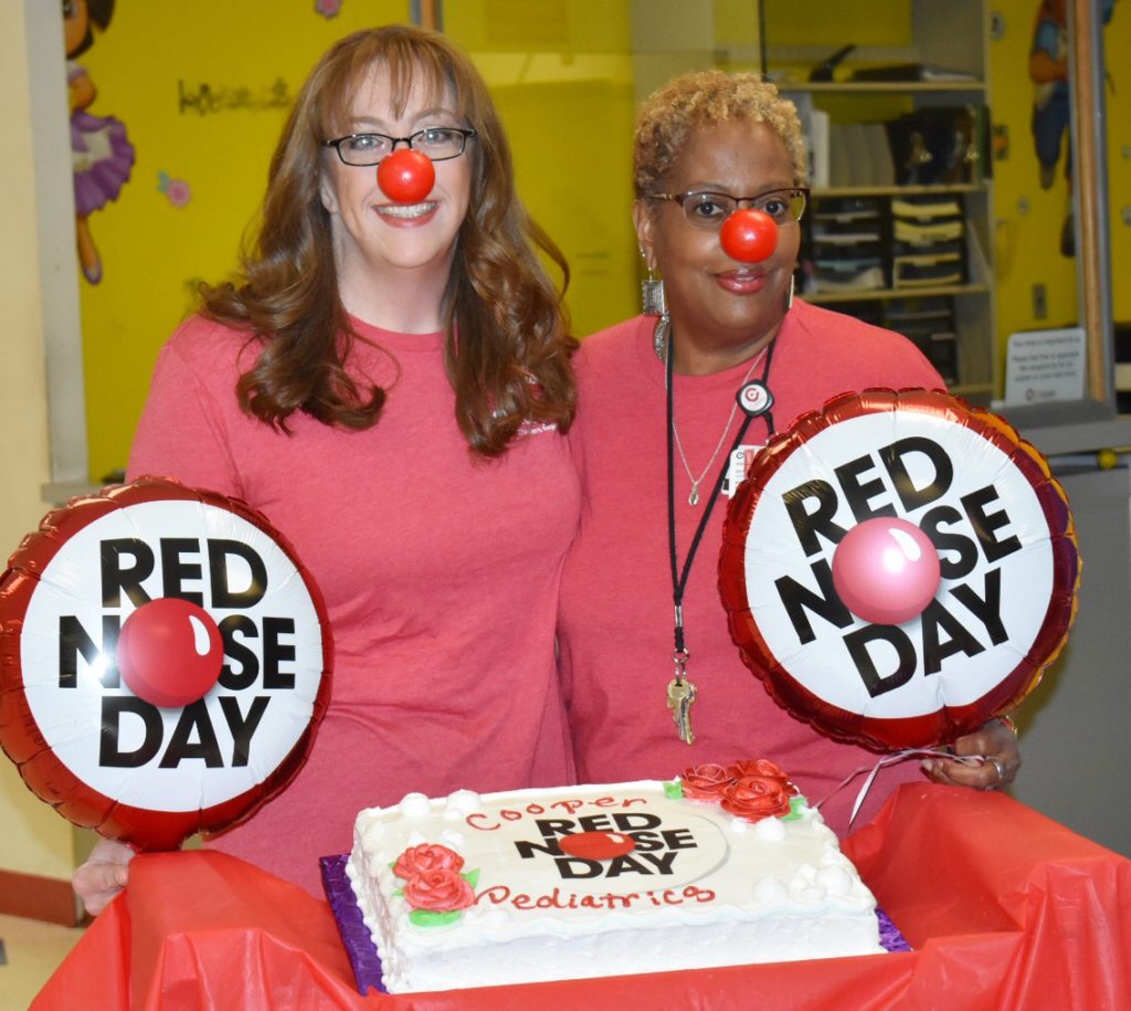 Celebrating National Red Nose Day at the Children's Regional Hospital ...