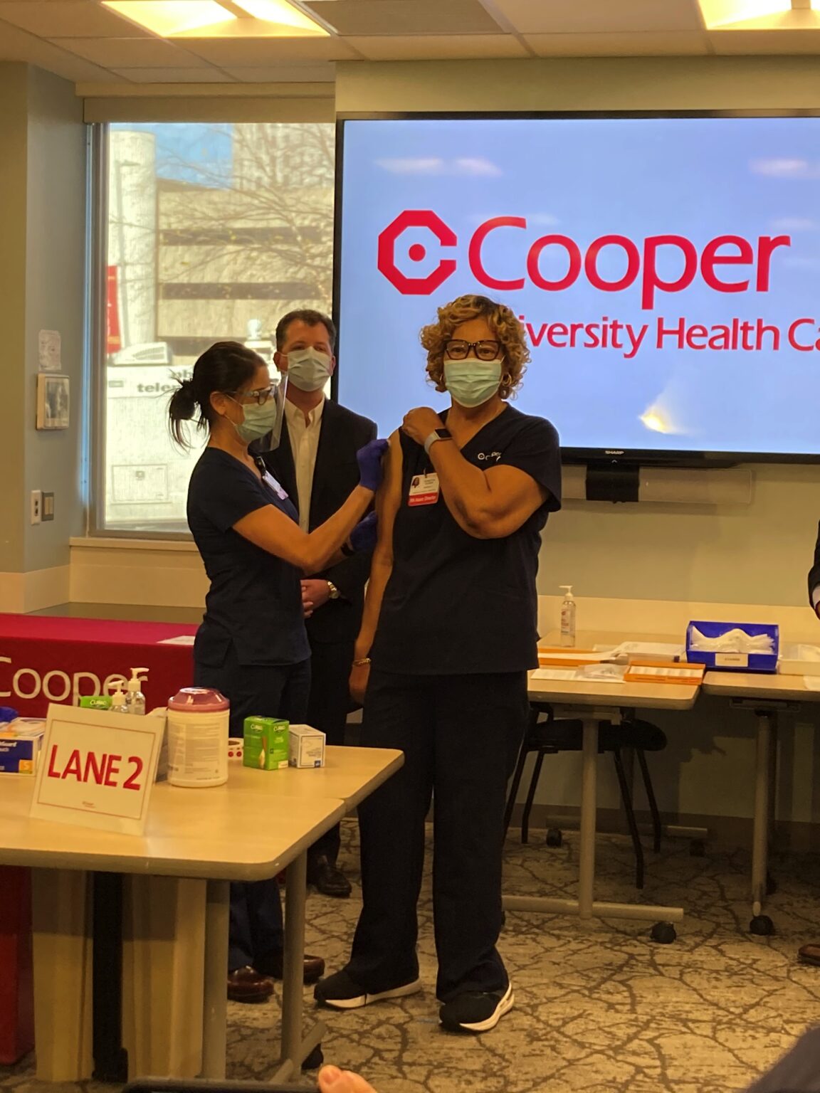 Cooper University Health Care Begins COVID-19 Vaccinations - Inside Cooper