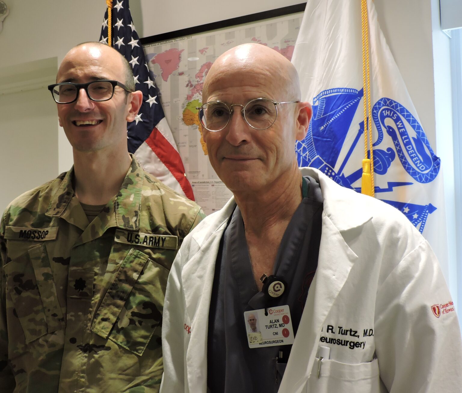 Cooper Neurosurgeon Dr. Corey Mossop Promoted to Rank of Lieutenant ...