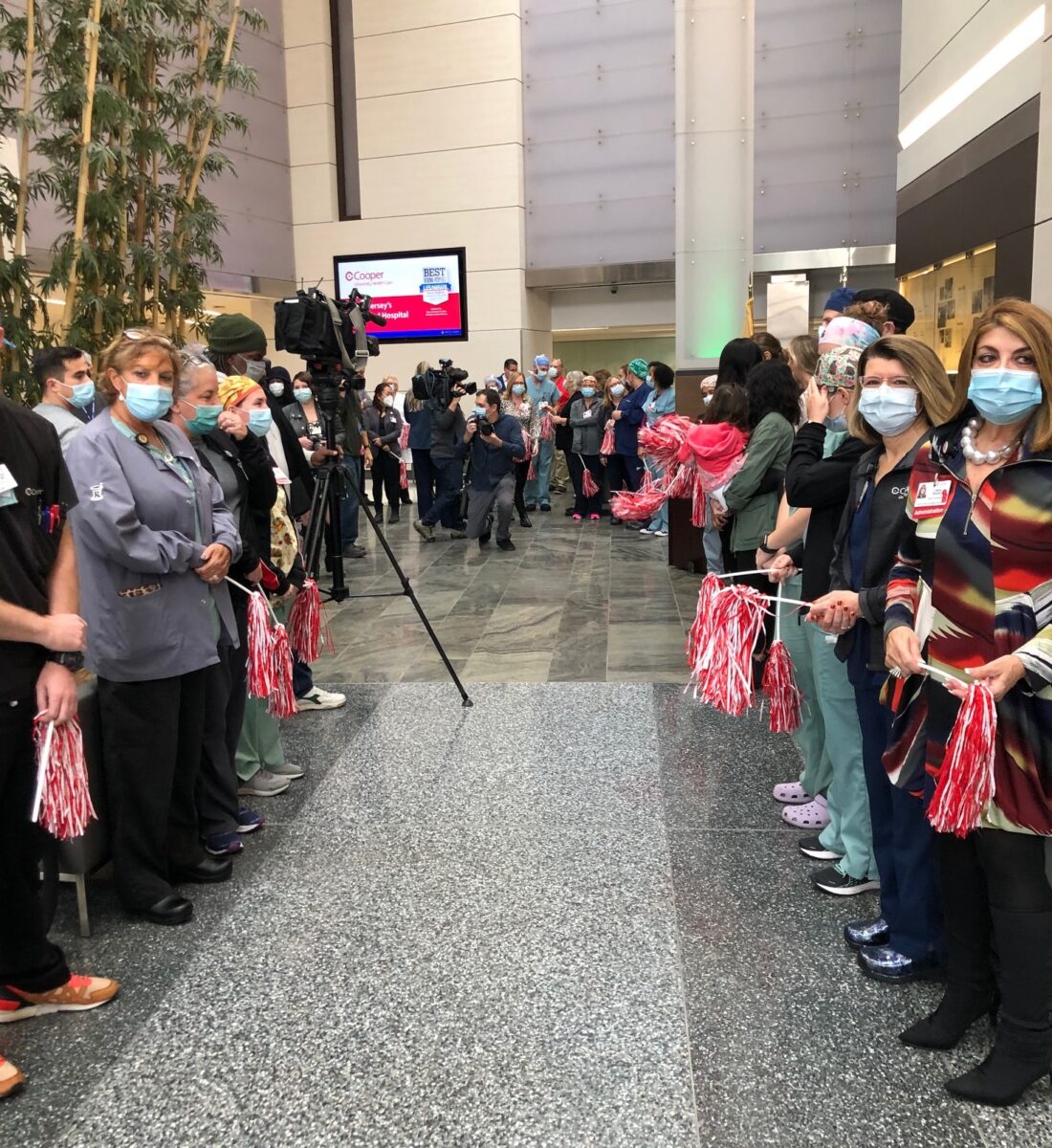 NJ Police Officer Returns to Cooper University Health Care to Thank ...