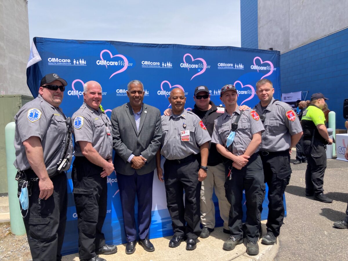 Cooper EMS Team Members Honored at Camden Event during National EMS Week - Inside Cooper