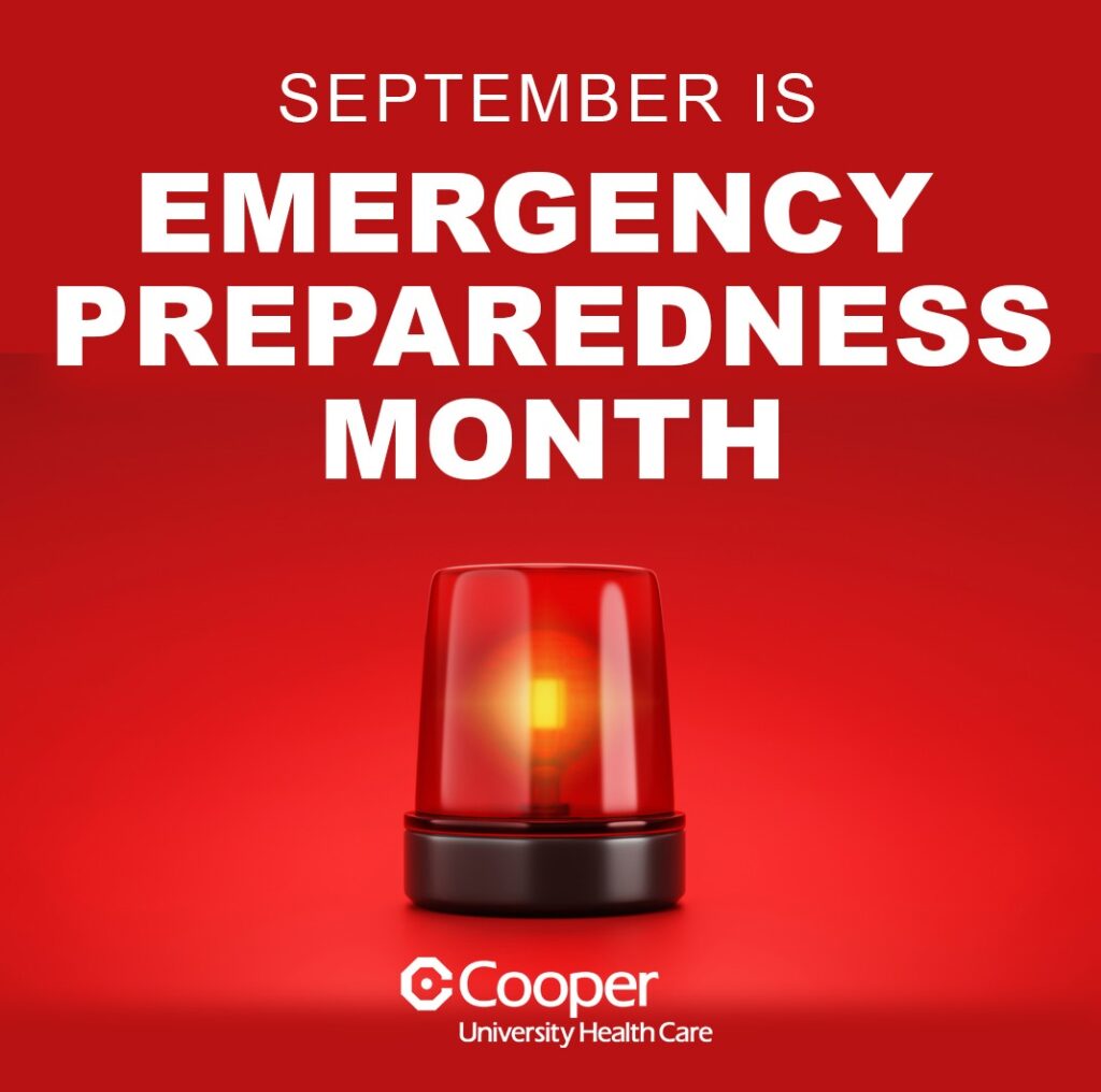 National Preparedness Month - Inside Cooper