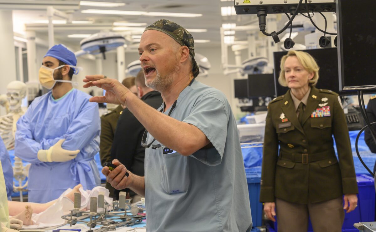 Chief of the Army Medical Corps Visits ASSET Training Program at Cooper University Health Care ...