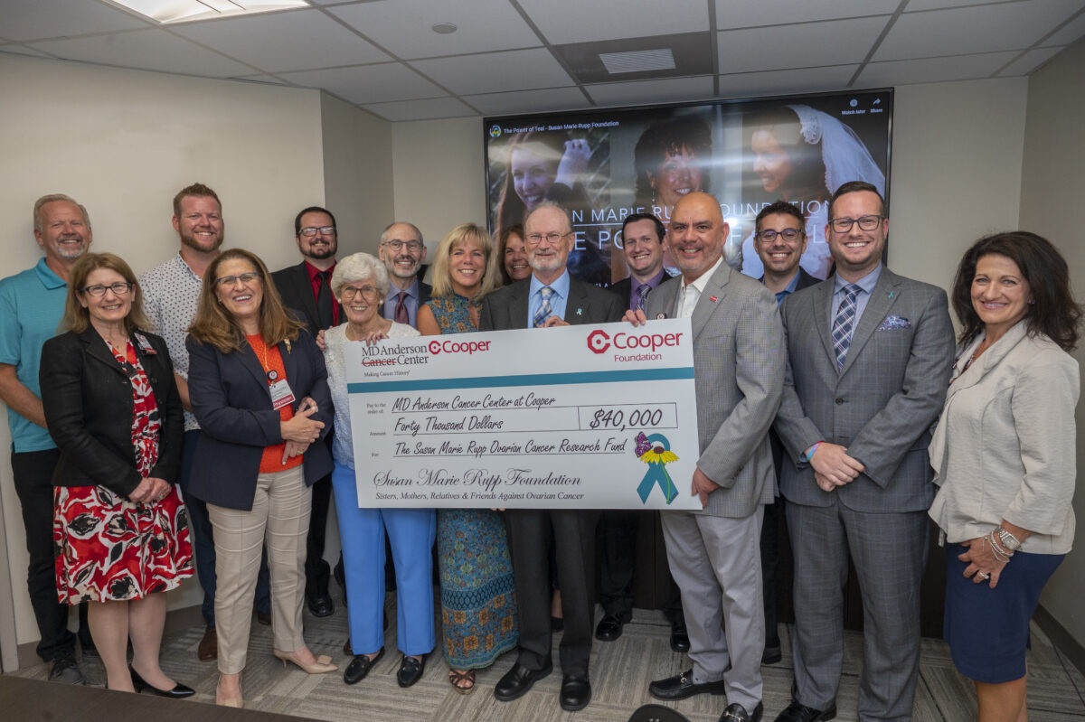 The Cooper Foundation Receives $40K Donation During Ovarian Cancer ...