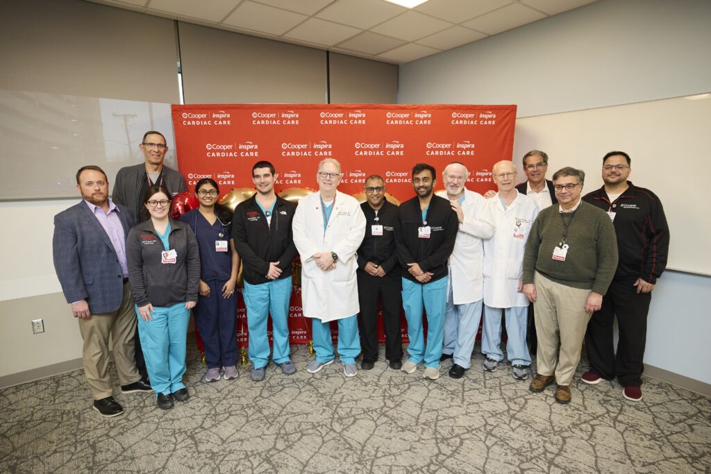 Cooper and Inspira Cardiac Care Team Members Celebrate Cardiac 1,000 ...